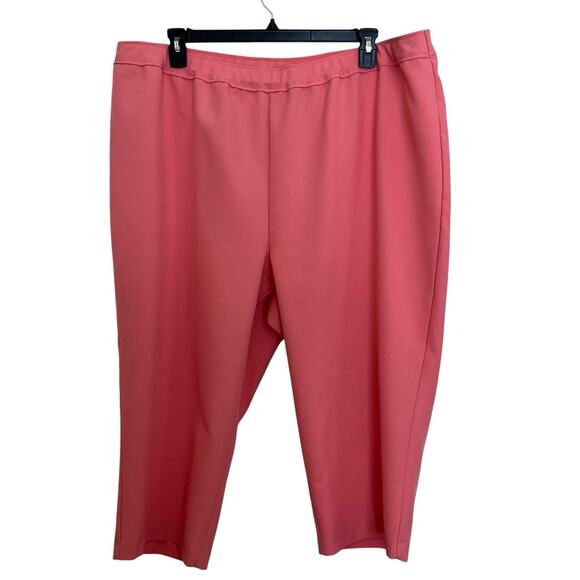 Bend Over | Pants & Jumpsuits | Bend Over Coral Pink Elastic Waist ...